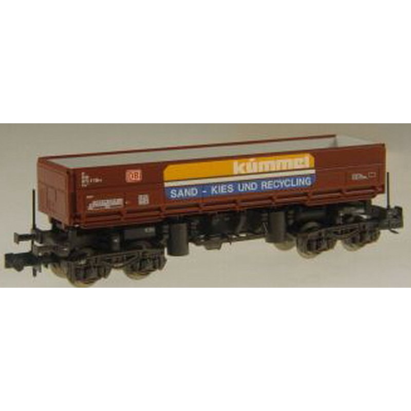 Minitrix 15265-09 Seitenkippwagen Fas 126 braun 4achs. NEU, 19,50