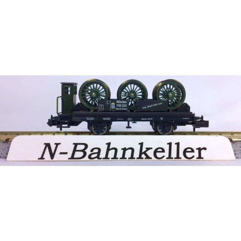 Minitrix 15335 Wagen für Radsätze mit Bmh NEU OVP, 26,50