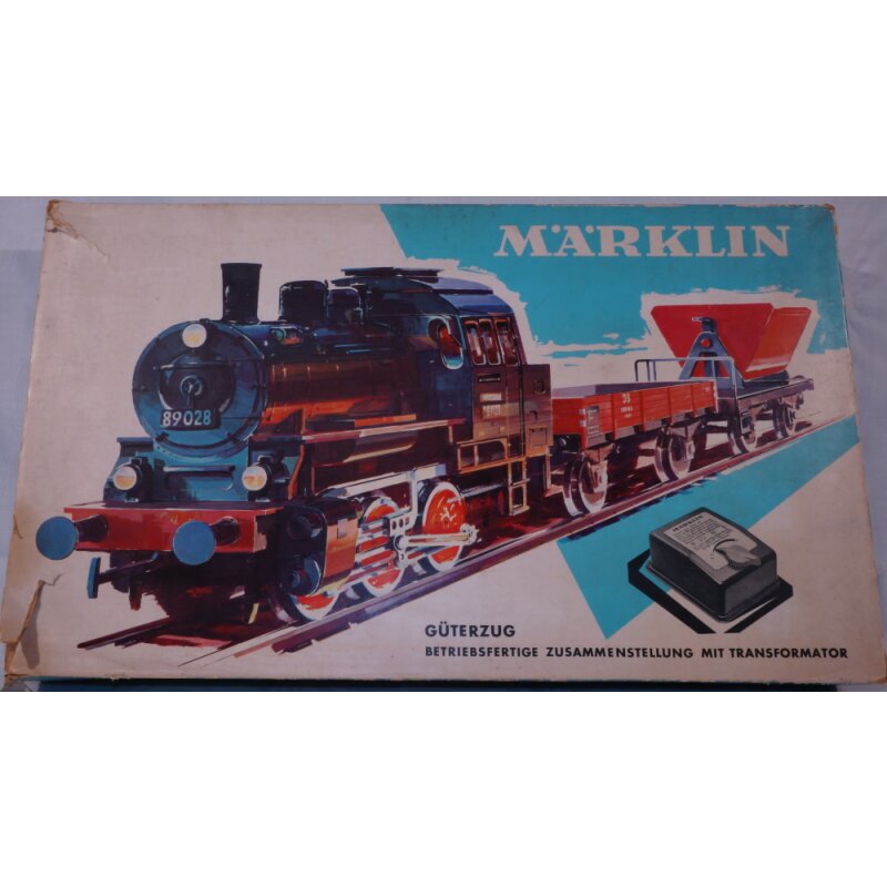 Märklin 2973 Startset Güterzug mit Gleise + Trafo Neuwertig OVP, 55,00